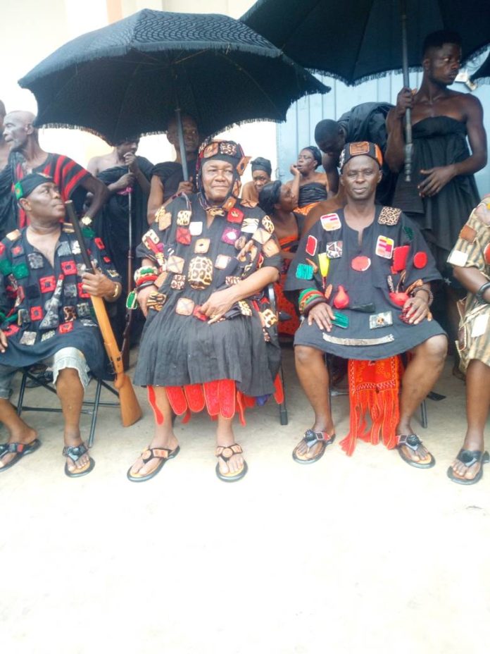 Day 4 ; Asantehemaa’s final funeral rites: Asantehene wears Batakari ...