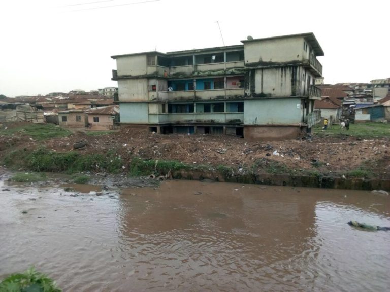 Dredging of Aboabo Storm drain begins (Photos) - Otec 102.9 FM