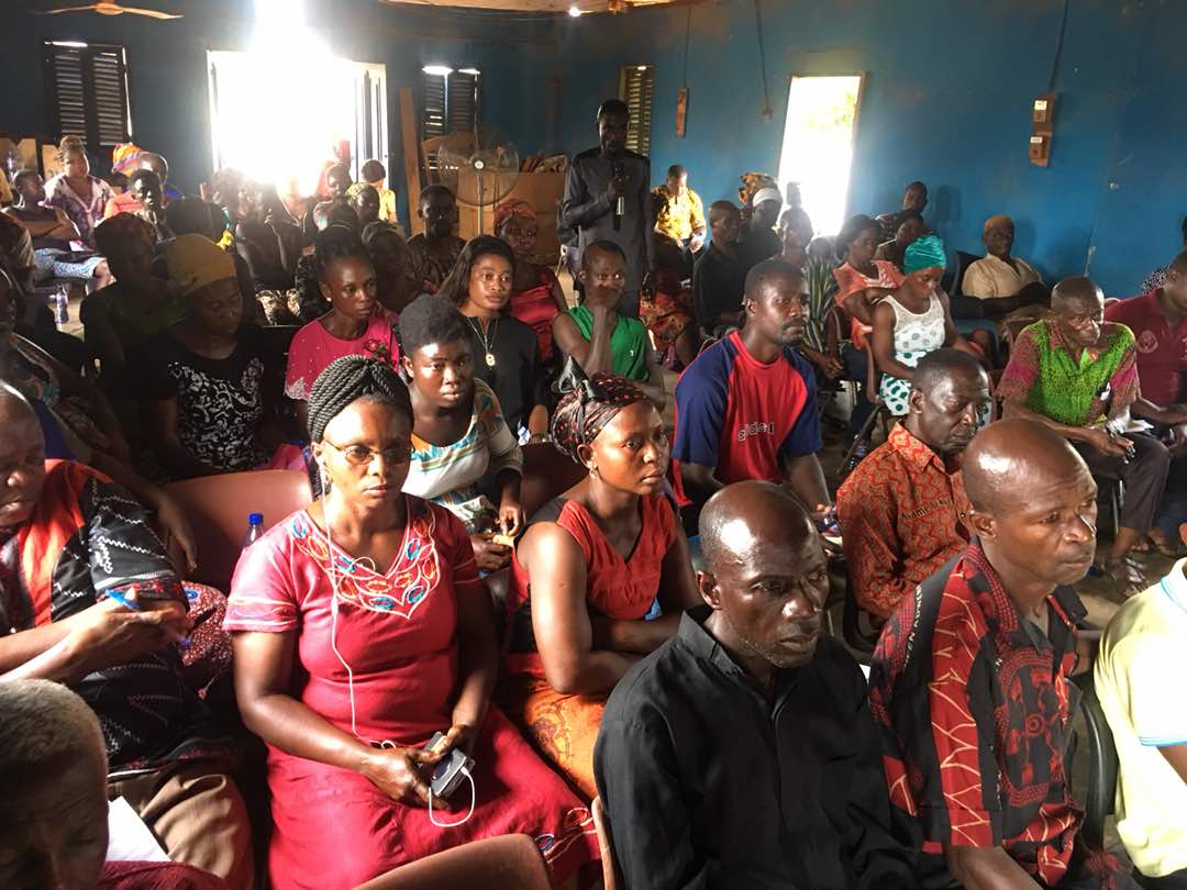 Techiman North District Assembly holds town hall meeting (Photos ...
