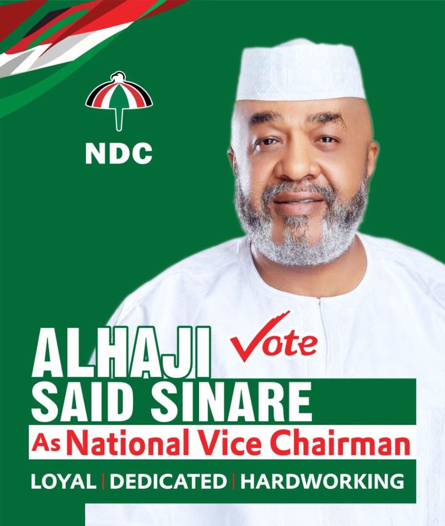 Alhaji Said Sinare's posters pop up for NDC National Vice Chairman ...