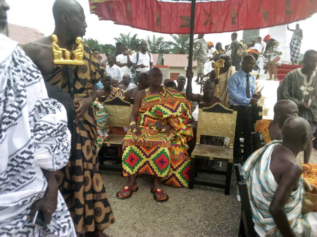 Asantehene makes historic visit to Ofori Panin Fie (Photos) - Otec 102.9 FM