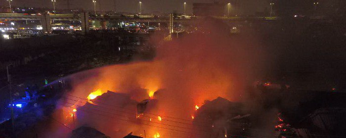 Photos: Over 80 shops razed by Odorna Market fire - Otec 102.9 FM