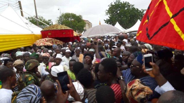 Photos: Colourful Asante culture on display as Asantehene marks 20th ...