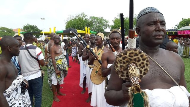 Photos: Colourful Asante culture on display as Asantehene marks 20th ...