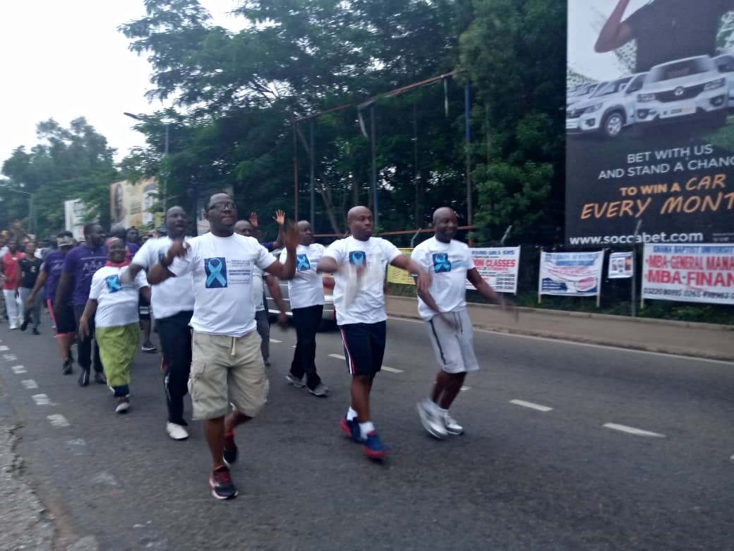 Photos: Massive turnout in OTEC FM'S maiden health walk - Otec 102.9 FM