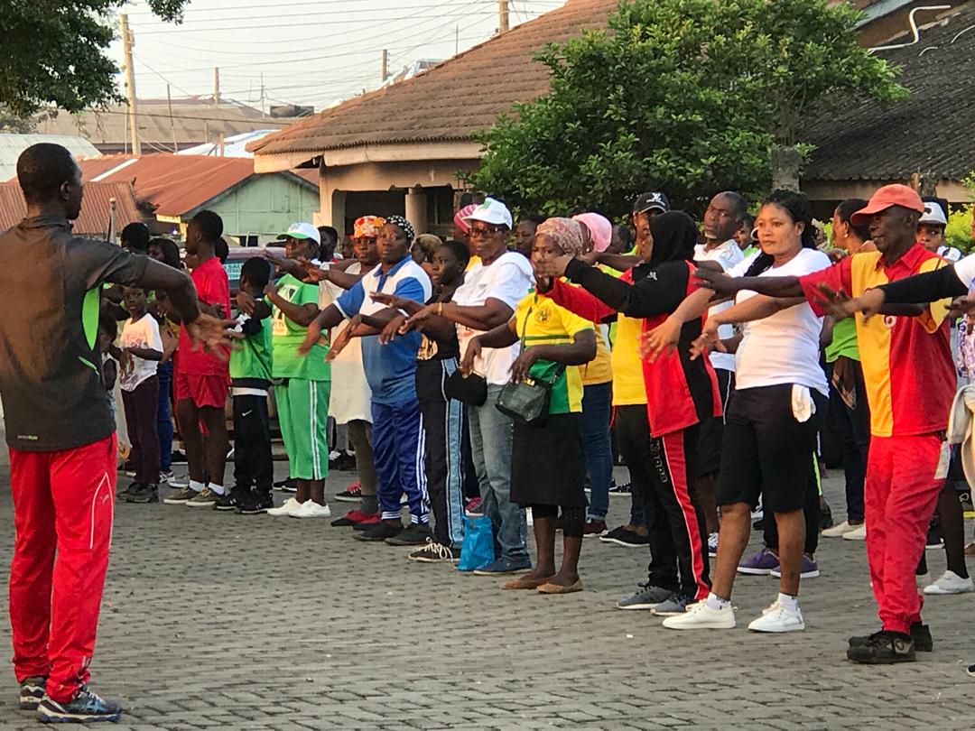 Photos + Videos: Thousands show up for OTEC FM health walk - Otec 102.9 FM