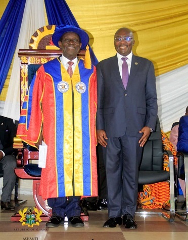 Dr Addo Kuffour inducted as Kumasi Technical University Chancellor ...