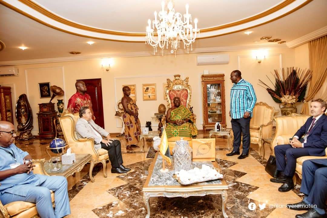 Alan Cash seeks Otumfuo’s blessings for victory in NPP 2024 ...