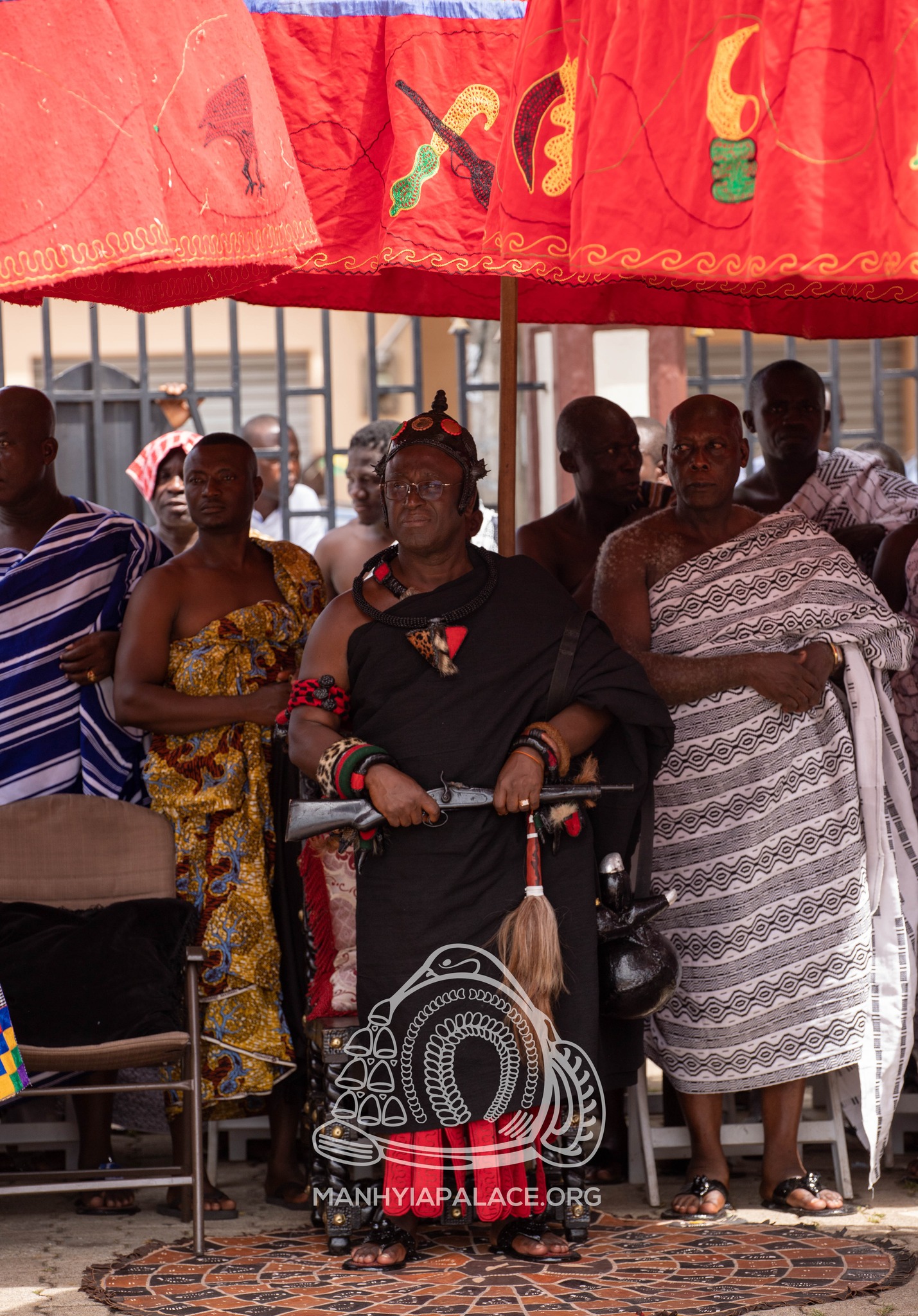 Photos: Otumfuo’s arrival, rich cultural display at the 3rd Akwasidae of 2023 - Otec 102.9 FM