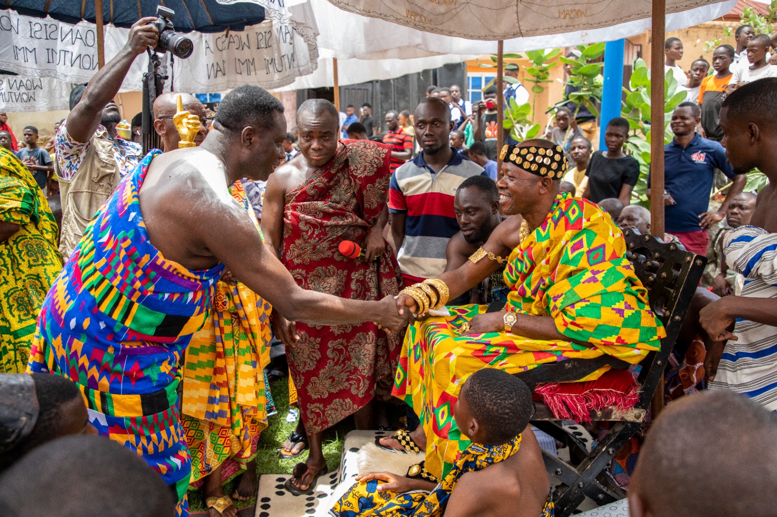 Photos: Dr Adutwum installed Tepa Nkosuohene for his immense ...