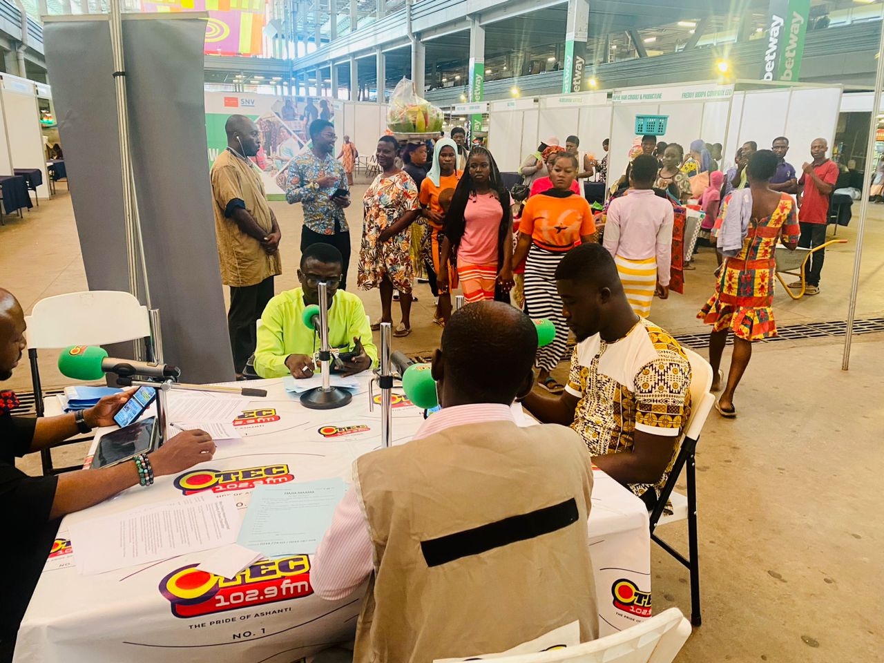 OTEC FM, SNV Ghana GrEEn Regional Trade show underway in Kejetia - Otec ...