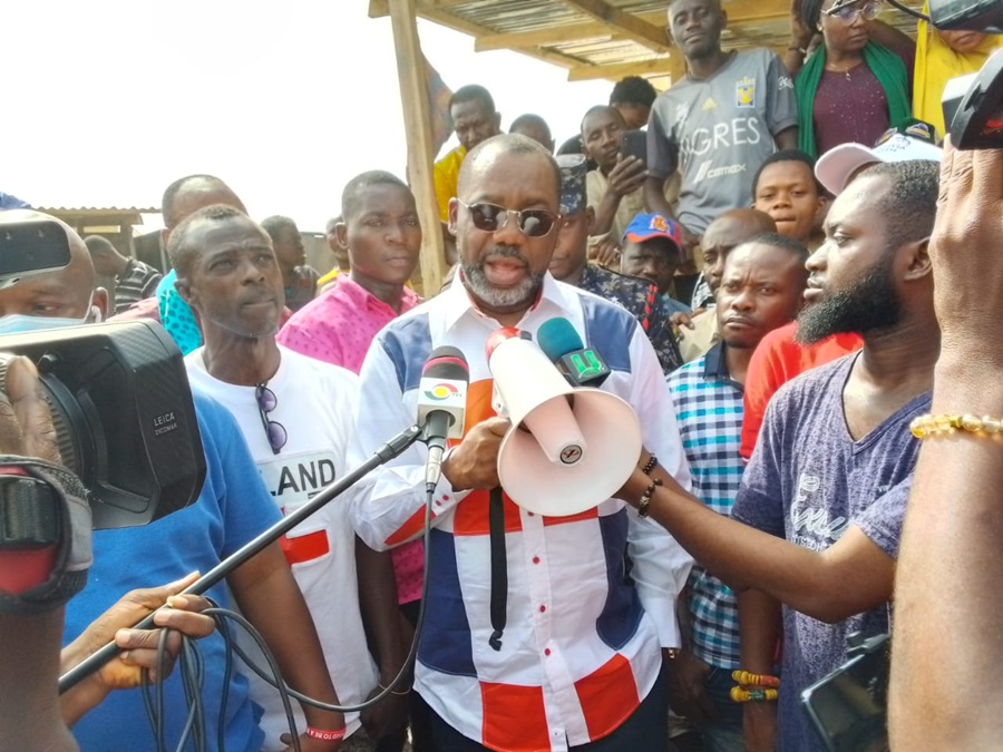 Napo promises support to fire victims; ropes in NADMO and ECG to assist ...