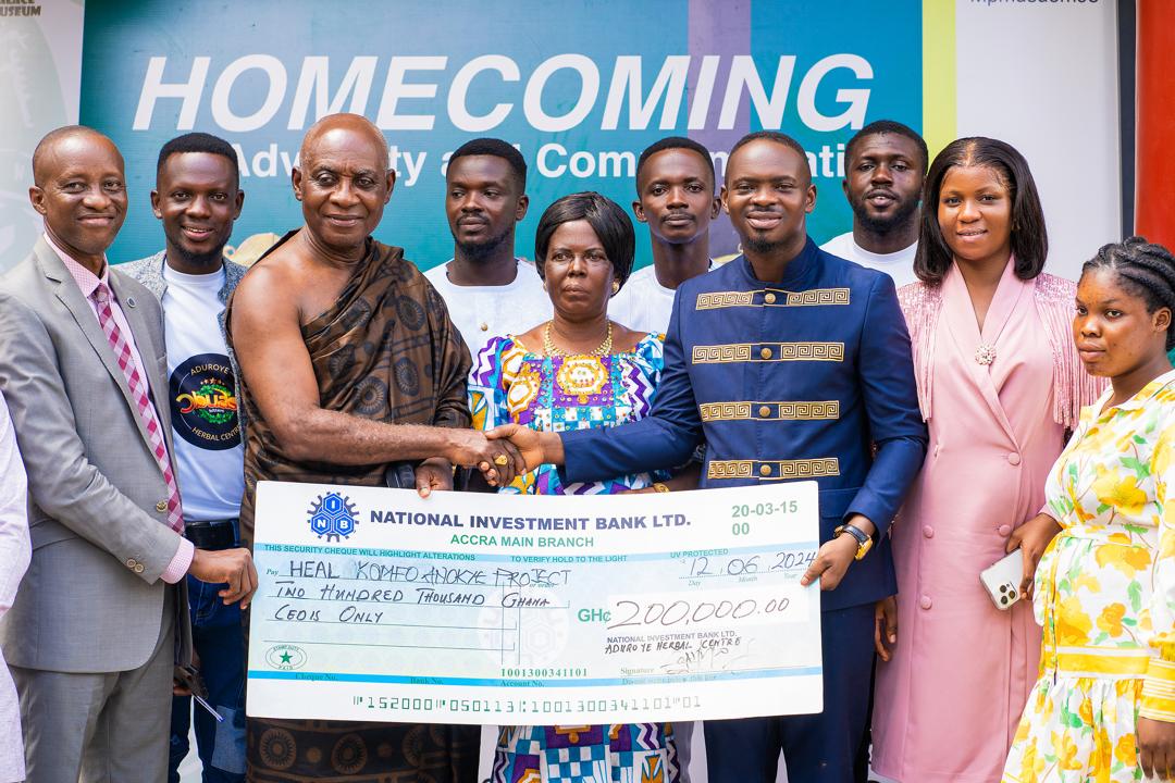 Aduro Ye Herbal Centre CEO Donates GHS 200,000 to Support Renovation of ...