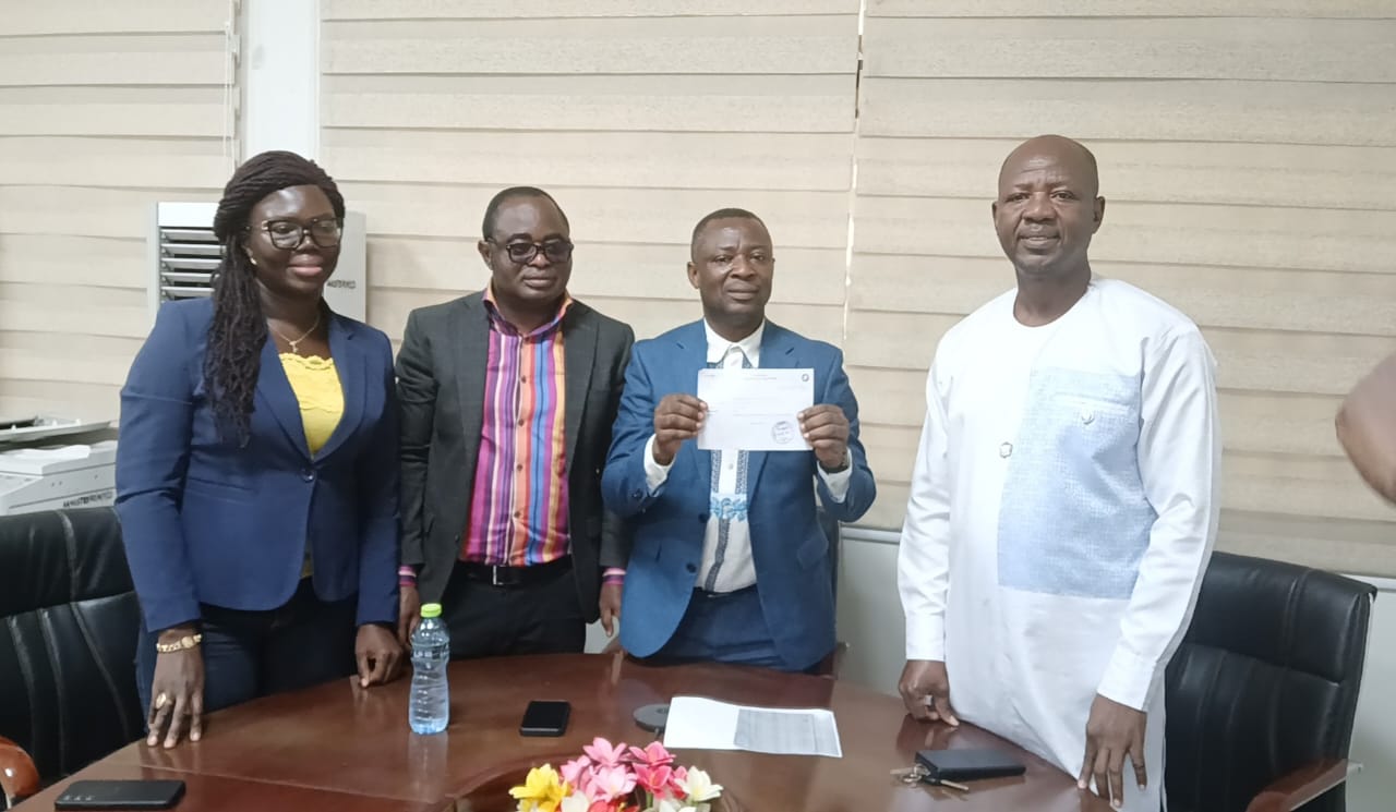 AAMUSTED Supports KATH Renovation Project With GHC 40, 000 - Otec 102.9 FM