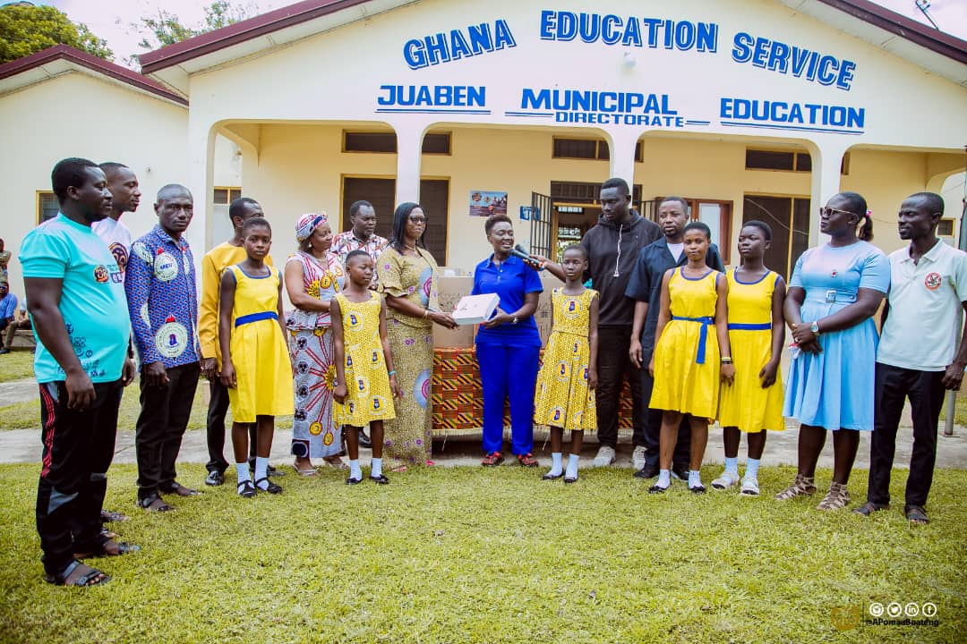 Ama Pomaa Boateng Presents 150 Laptops, Teaching Aids To Three Juaben ...