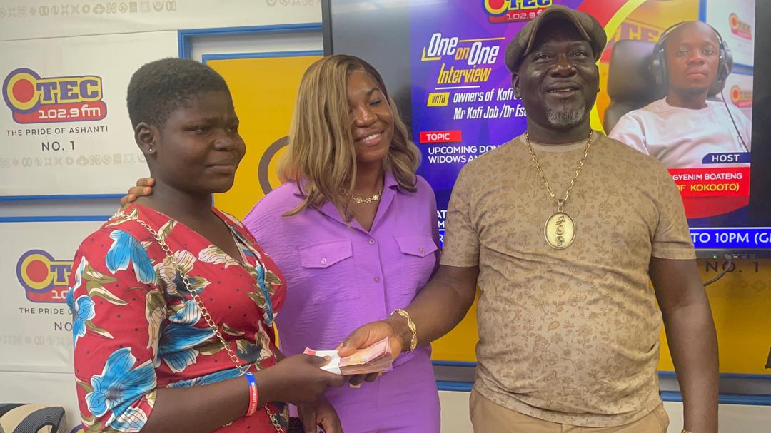 Kofi Job and Wife donate GH¢20,000 to brilliant but needy student ...