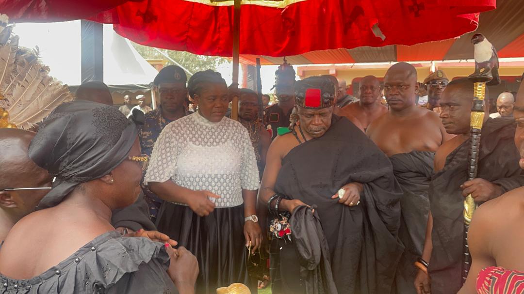 Ejurahene Bids Emotional Farewell to Grandmother and Former Ejura Queen ...