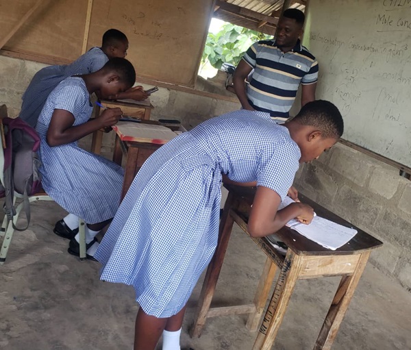 Onwe SHS cries for furniture for form 1 students; truancy and other ...
