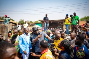 Ashanti Regional Minister, REGSEC visits Sofoline fire victims - Otec ...